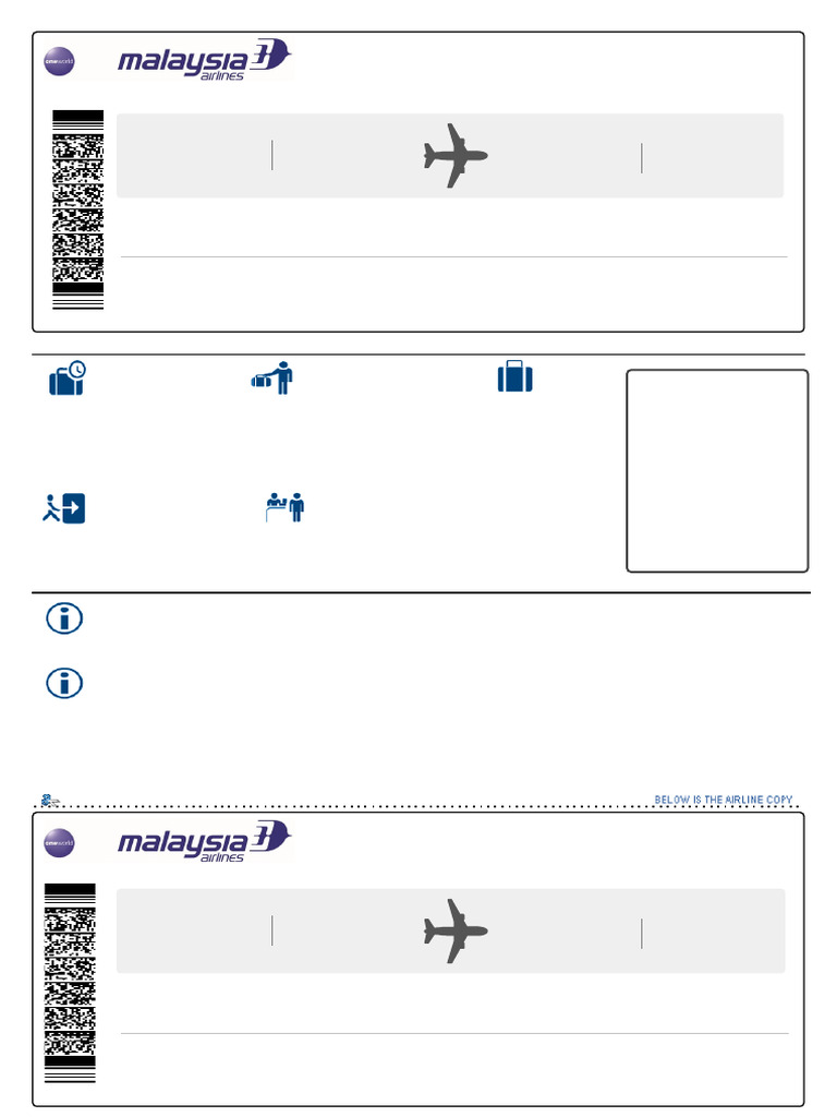 Binmusa's Boarding Pass to Kota Kinabalu - MALAYSIA AIRLINES | PDF ...