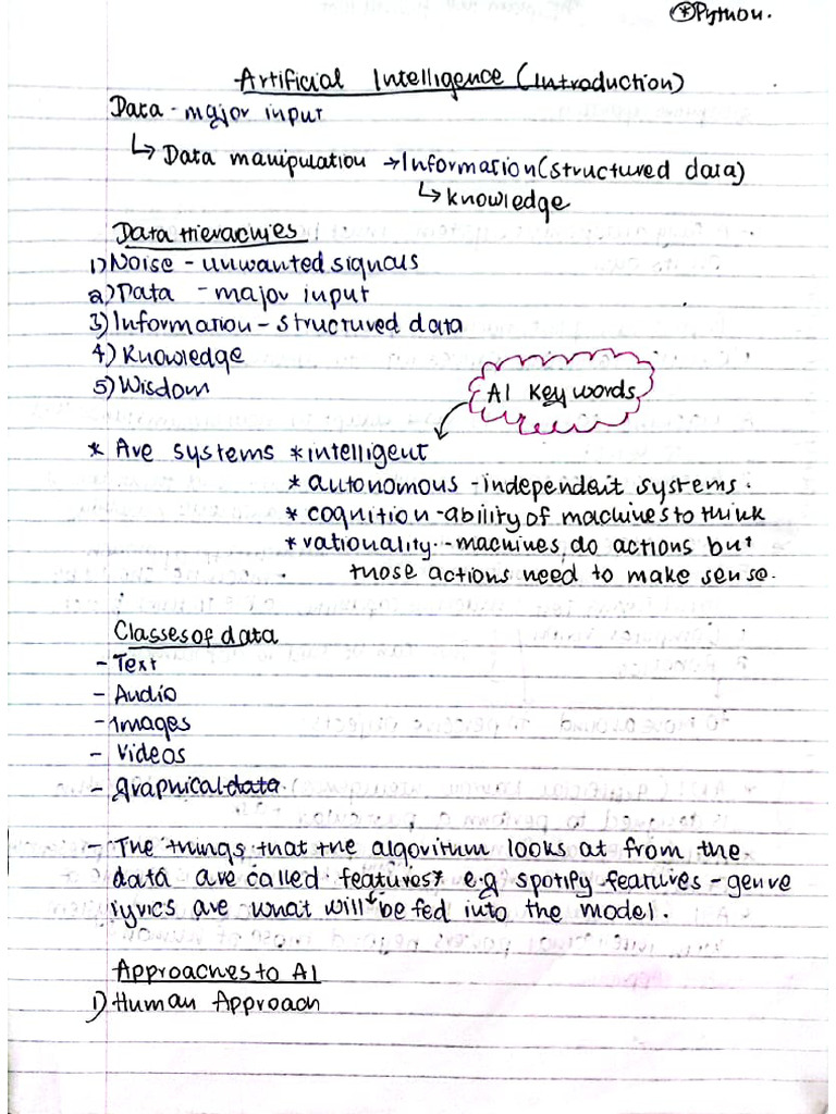 AI NOTES | PDF