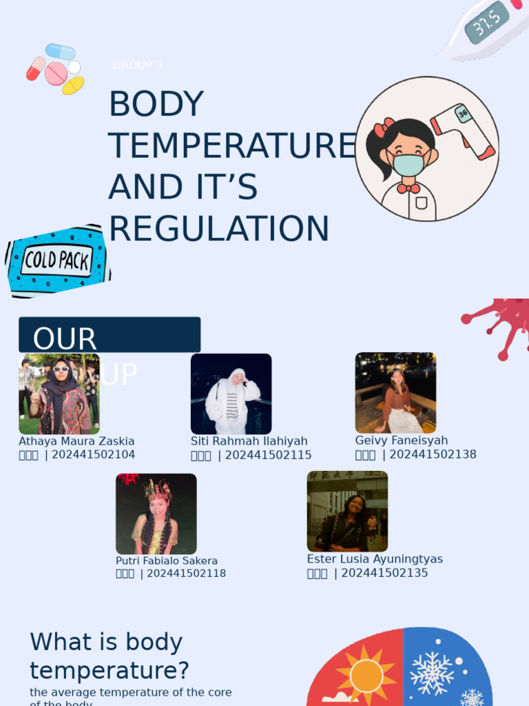 Group 3 Body Temperature and Its Regulation | PDF | Hyperthermia ...