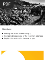 History of World War I: Causes & Key Figures | PDF | History