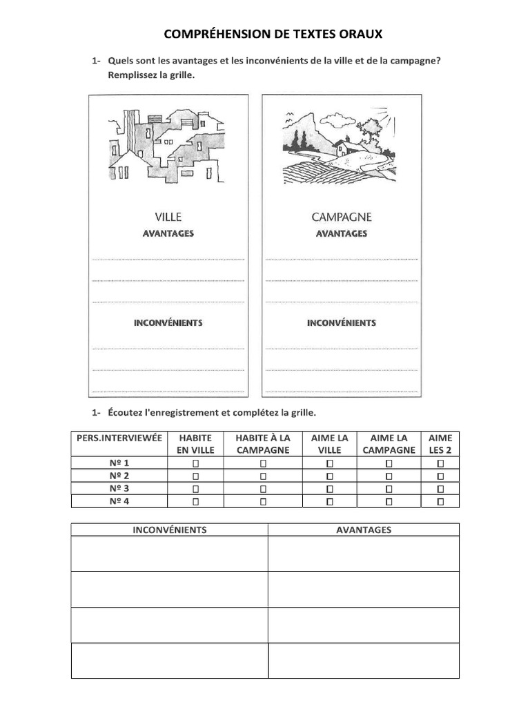 Exercice d Ecoute | PDF