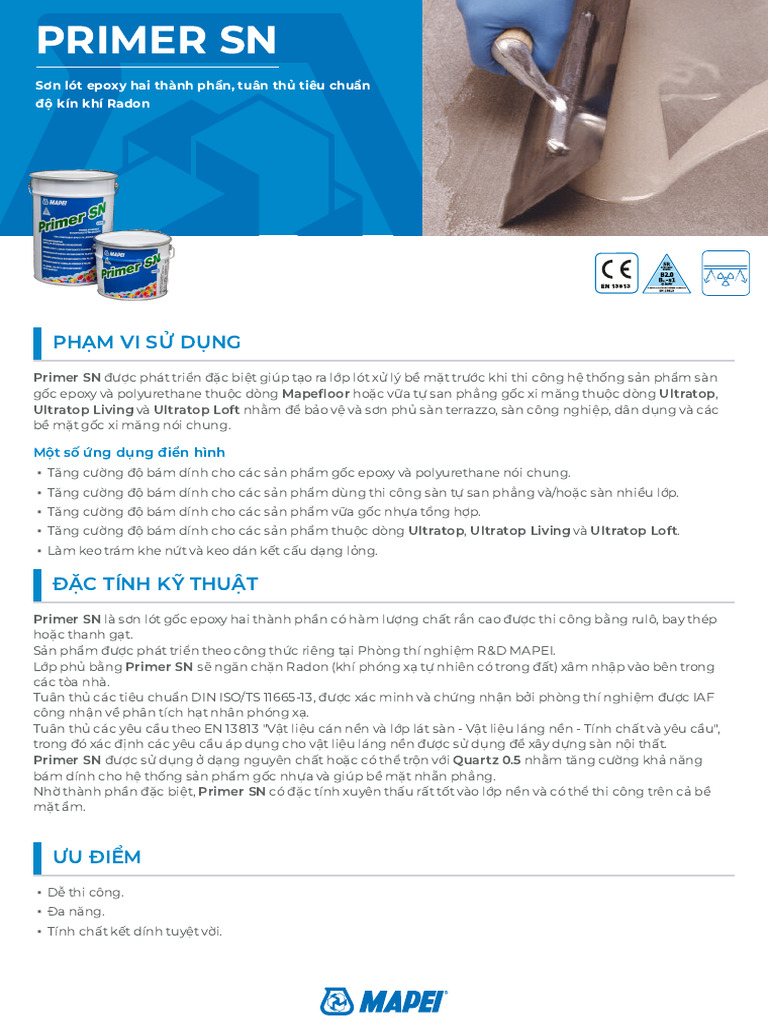 Primer SN Tds | PDF