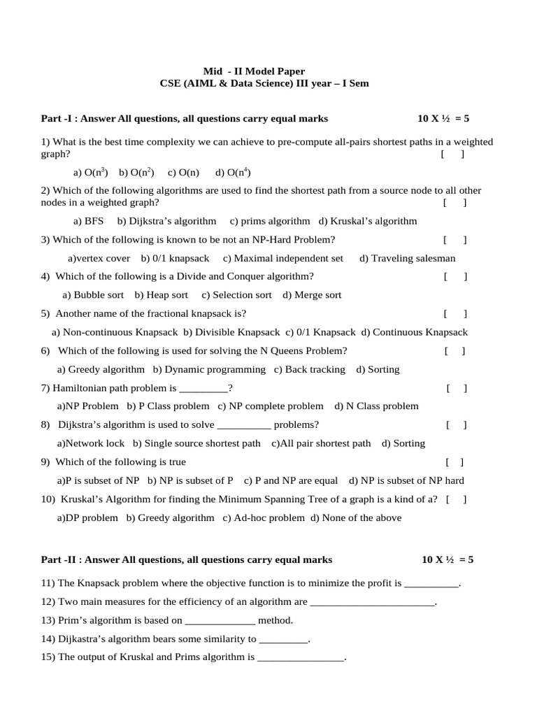 D5 | PDF | Algorithms | Applied Mathematics