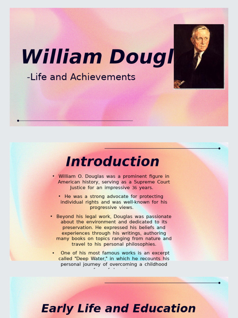 DEEP WATER -William Douglas | PDF