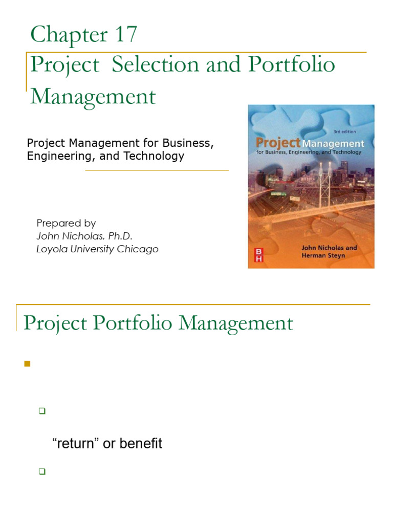 Project Portfolio Management Strategies | PDF | Project Management ...