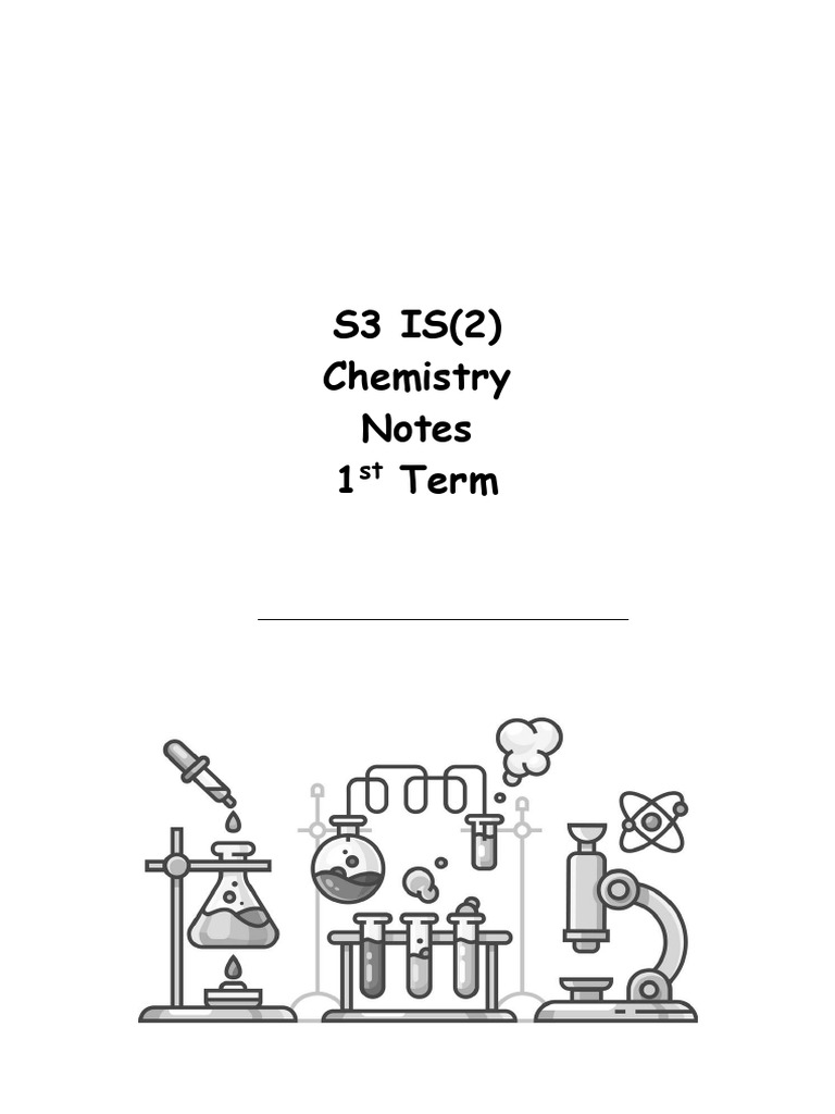 S3 IS2 - Notes Atomic Structure - 20-21 | PDF | Chemical Elements | Atoms