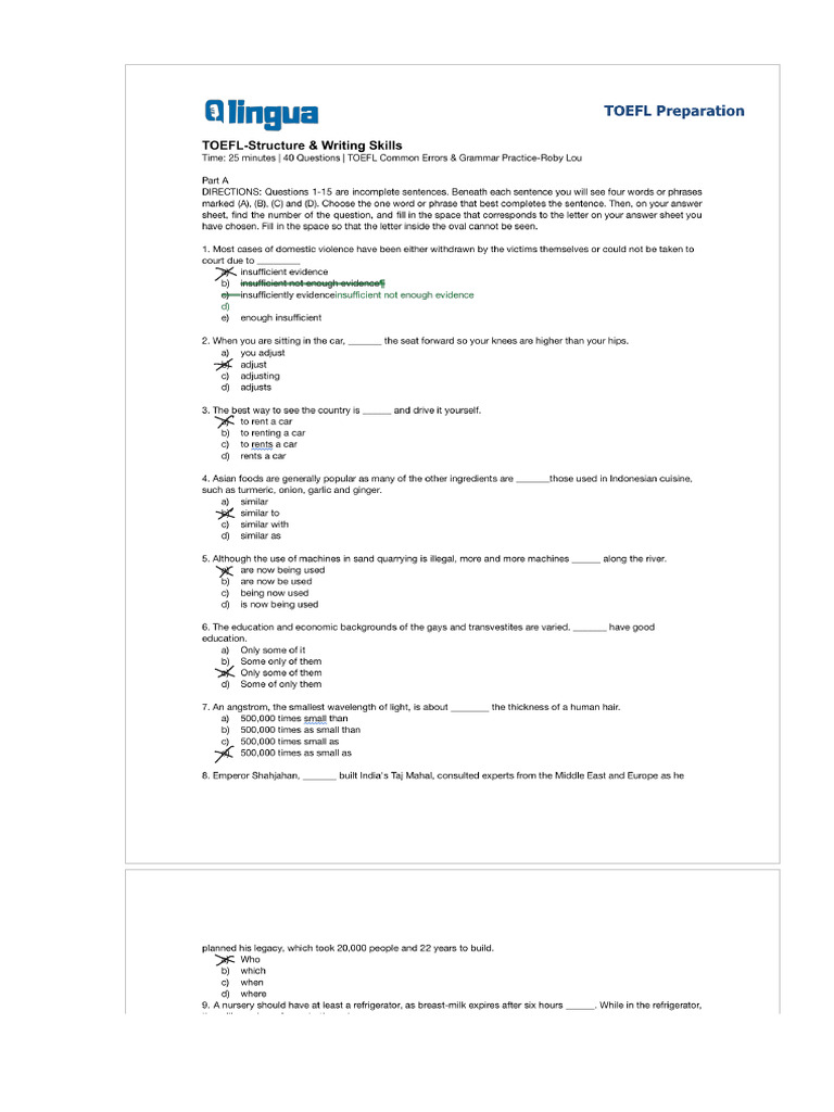 (Lingua Course) Zahratul Ariija - English | PDF