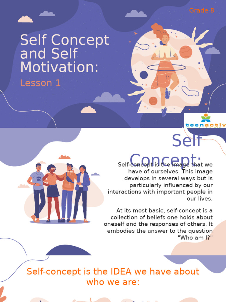 Lesson 1 - Self Concept & Self Motivation b3818d128d50 | PDF | Self ...