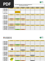 Univen Timetable | PDF