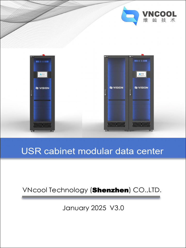 4 - USR Modular Data Center-V1.0 | PDF | Air Conditioning | Data Center