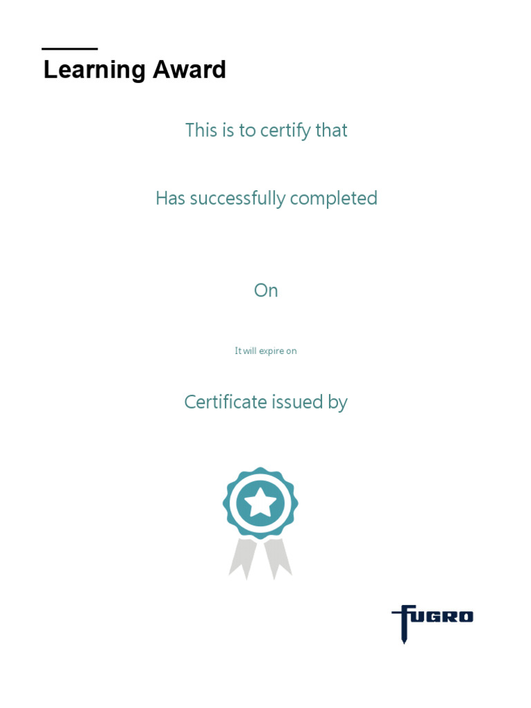 Certs Fugro HSE-E-204 The Principles of HSE Incident - Daniel HSSE Coach | PDF