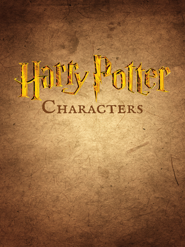 Harry Potter Character Ency | PDF | Harry Potter | Fantasy Worlds