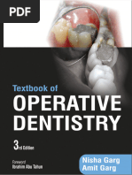 Textbook of Operative Dentistry NISHA GARG | PDF | Dental Composite ...
