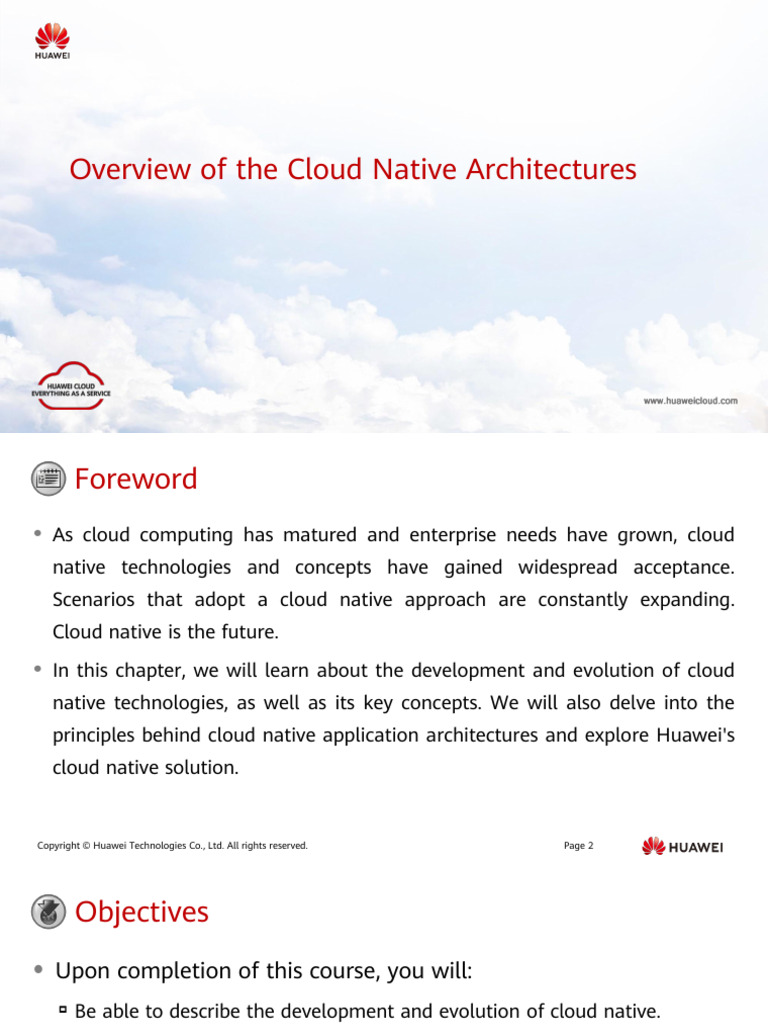 Cloud Native Architectures Overview | PDF | Cloud Computing | Systems ...
