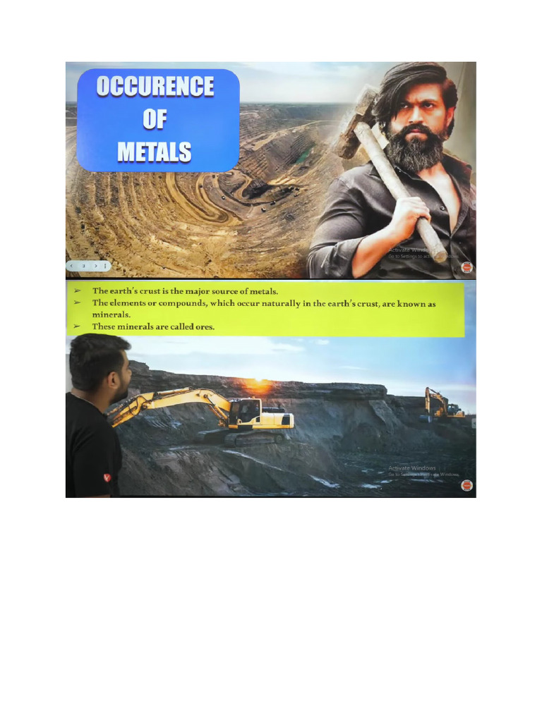 Metals and Non-metals | PDF