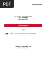 K151321 Bio-Rad D100 Variant | PDF | Glycated Hemoglobin | Hematology