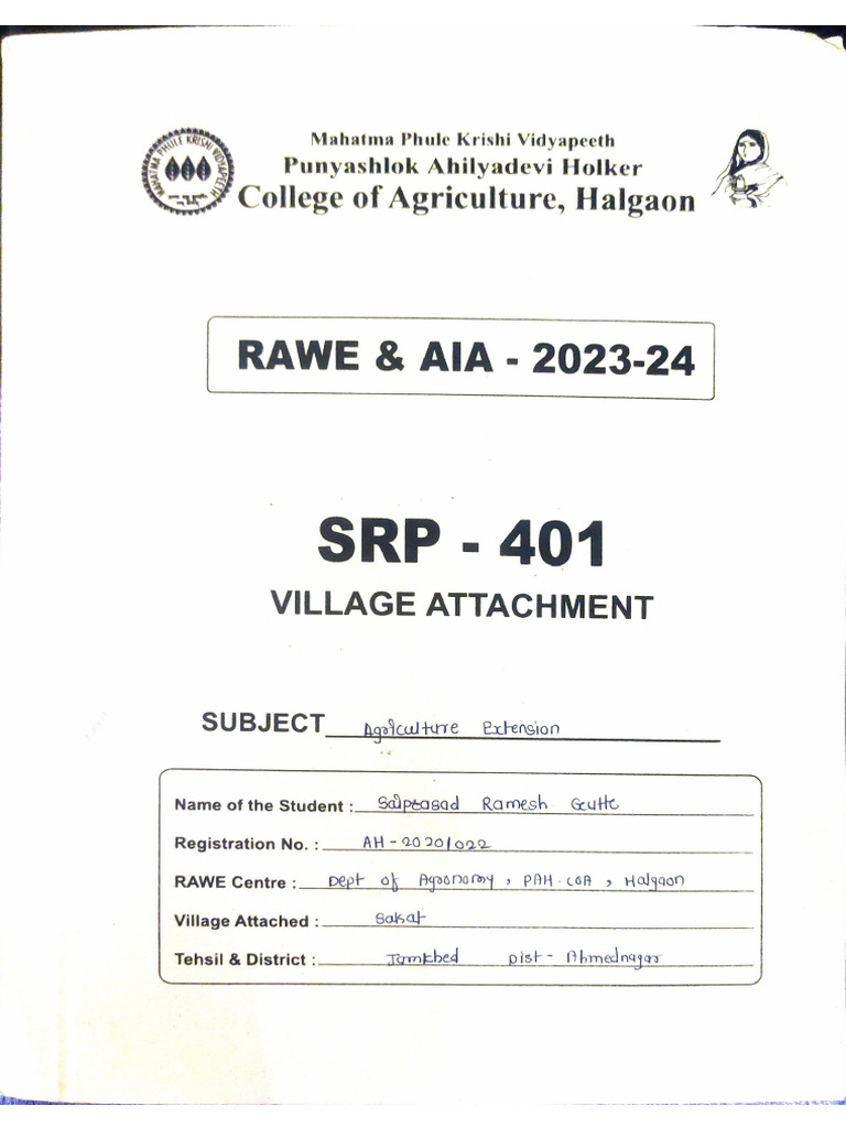 Sai Agro Rawe | PDF
