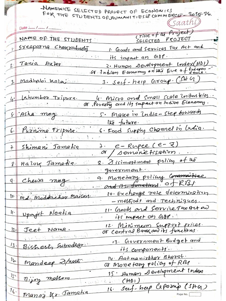 Project of Economics | PDF