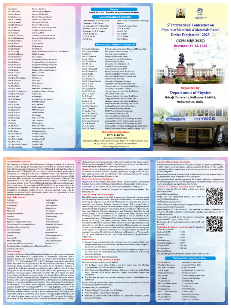 Icpm MDF 2025 Brochure | PDF