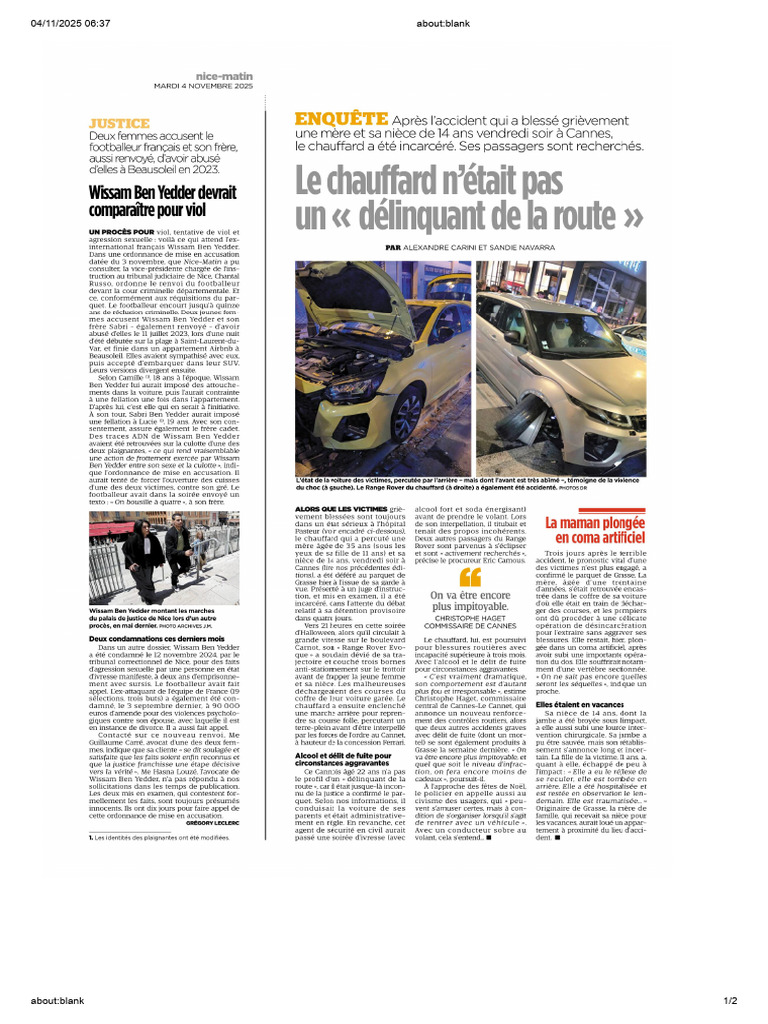 Le Chauffard N'était Pas Un Délinguant de La Route | PDF