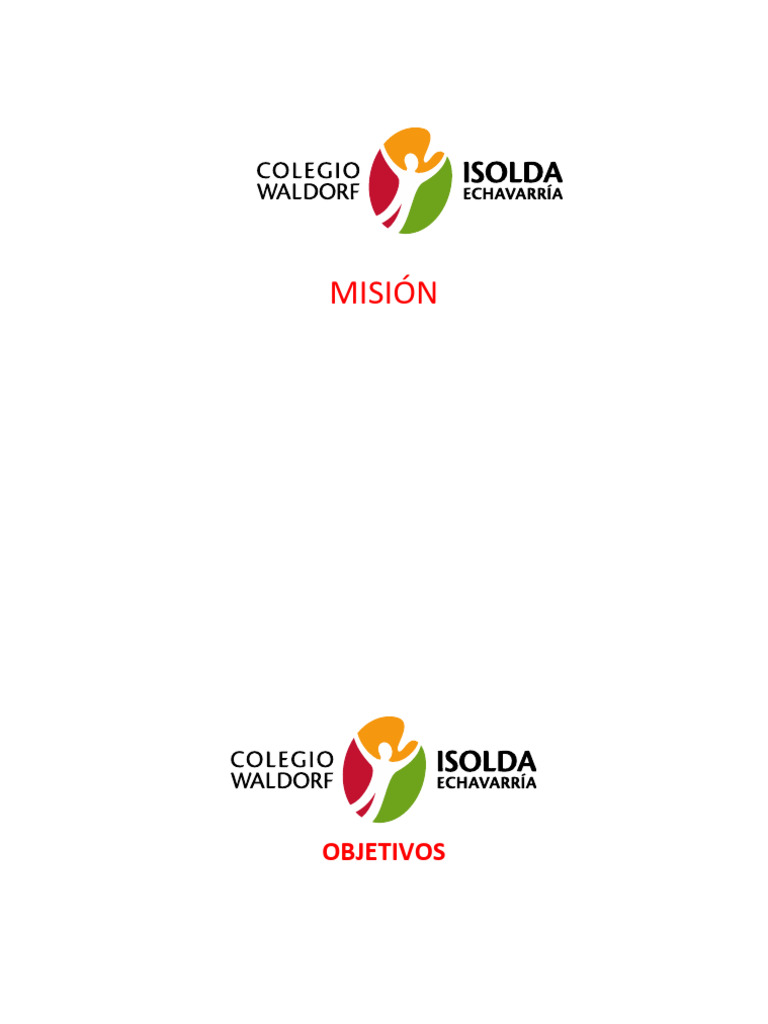 Misión, Vision, Objetivos y Meta . | PDF