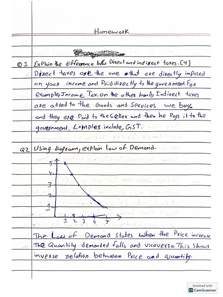Economics Homework | PDF