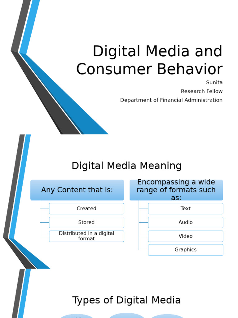 Digital Media's Impact on Consumer Behavior | PDF | Consumer Behaviour ...