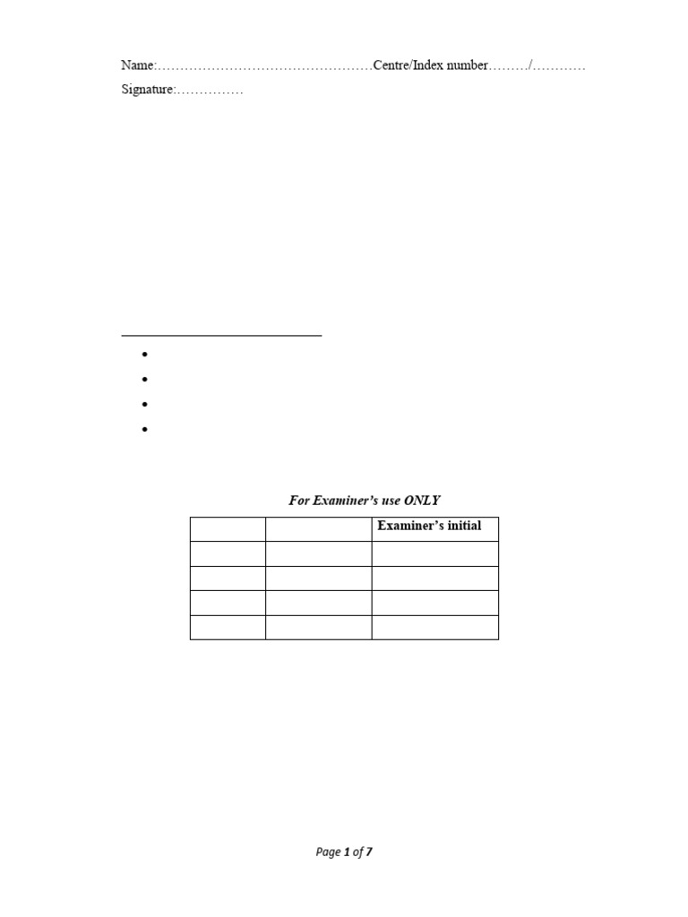 s.4 Resourceful Mock Examinations Uce Biology Practical Paper 2 | PDF ...