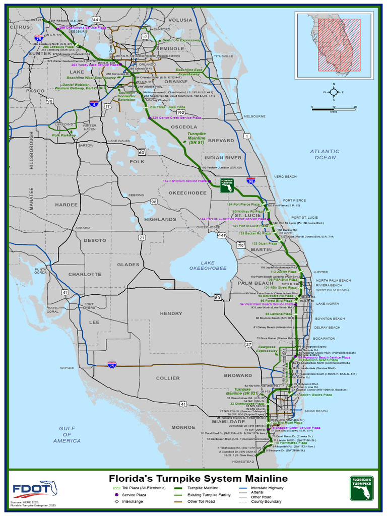Florida's Turnpike | PDF | Transport Infrastructure | Road Transport