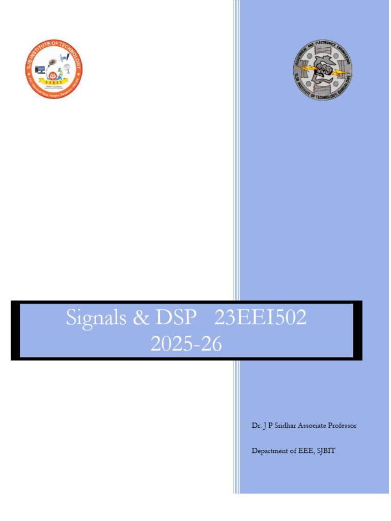 20250818101526-DSP Module 2 - DFT | PDF | Discrete Fourier Transform | Digital Signal Processing