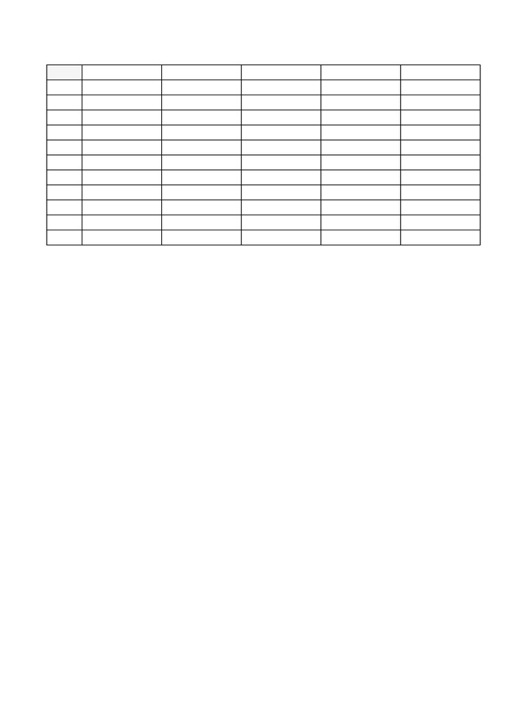 Tabel 6 Kolom 11 Baris | PDF