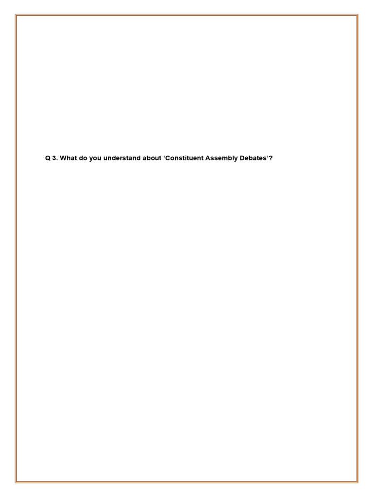 Practice Assignment Constitutional Design | PDF