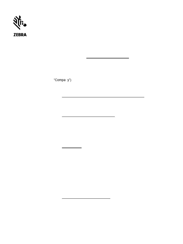 Offer From Symbol Technologies (a Zebra Technologies Company) | PDF ...