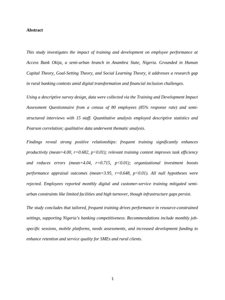 Titi S Project Pdf Statistics Survey Methodology