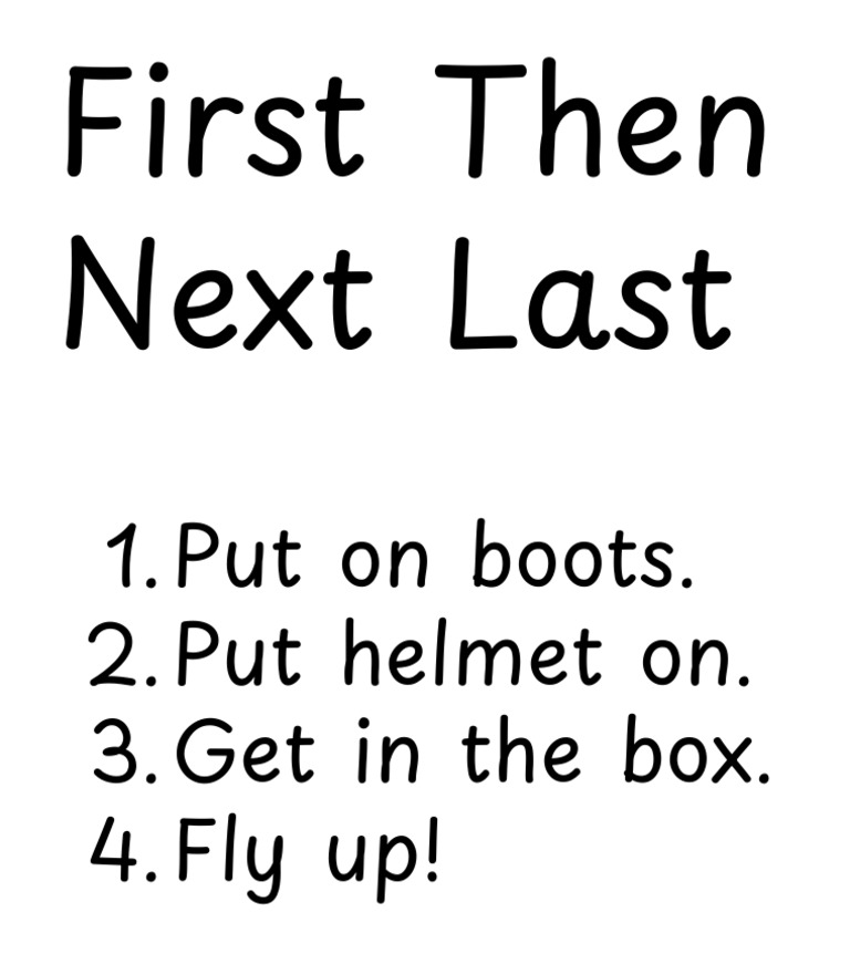 First Then Next Last | PDF