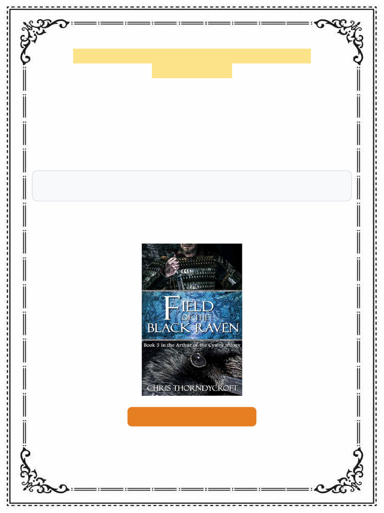 Field of the Black Raven 1st Edition Chris Thorndycroft Complete ...