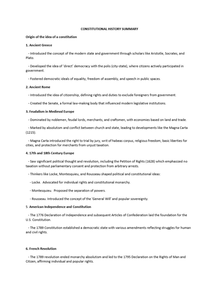 Constitutional History Summary | PDF | Uganda | Government