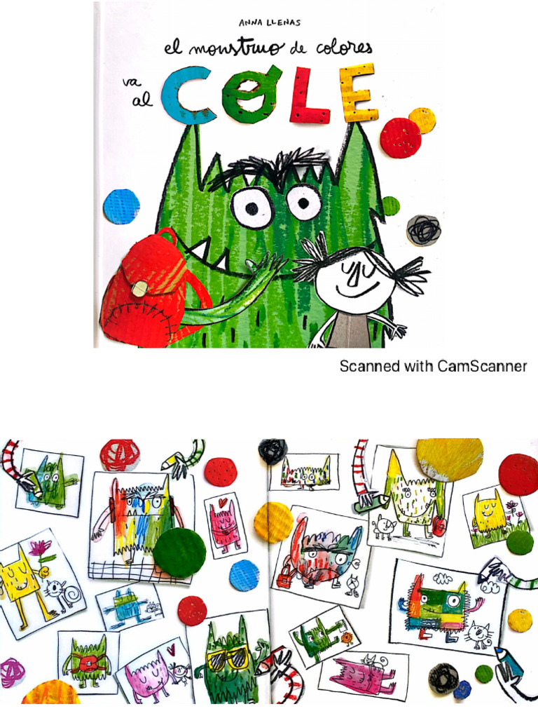Monstruo de Colores Va Al Cole 2 | PDF