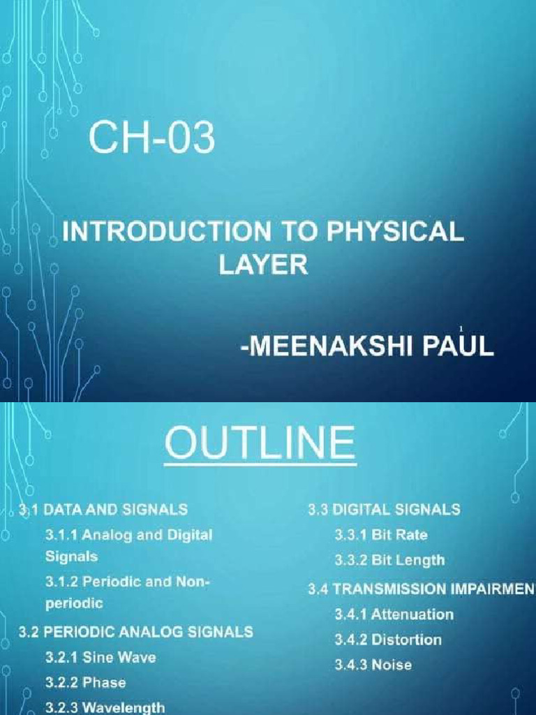 Physical Layer | PDF