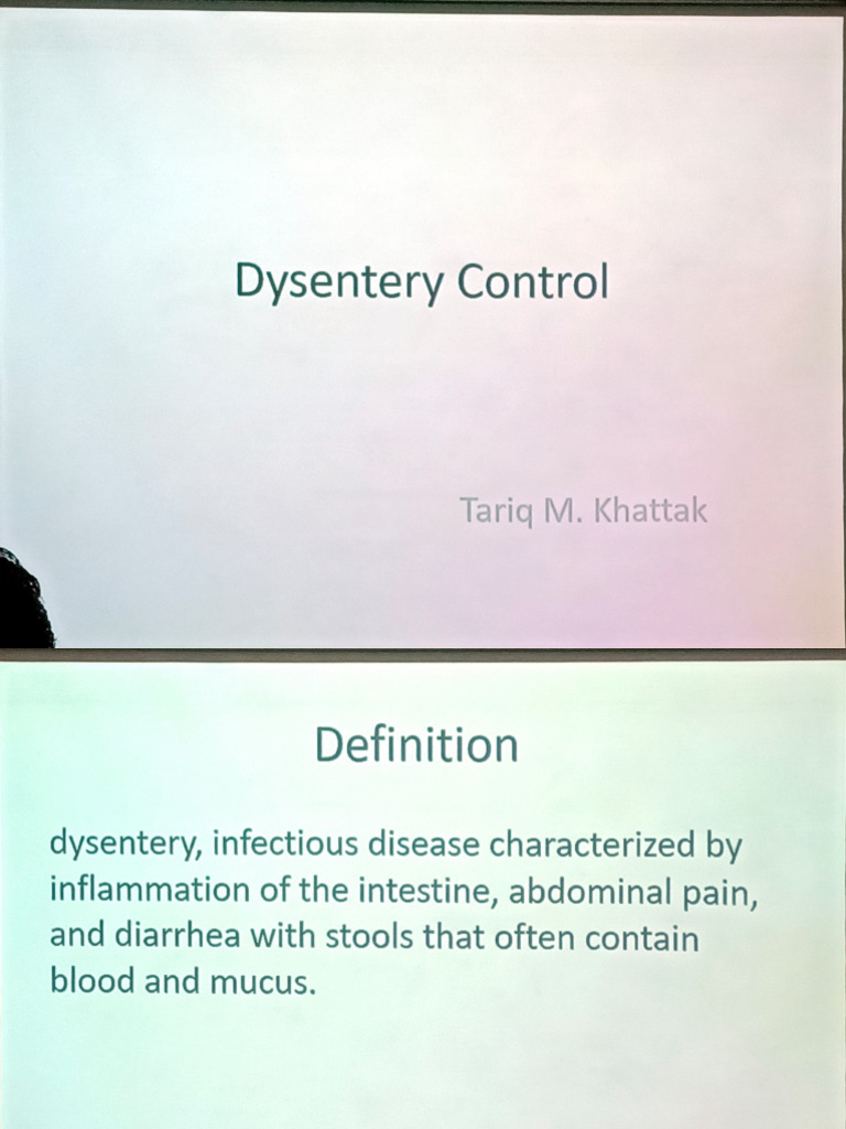 Dysentery | PDF