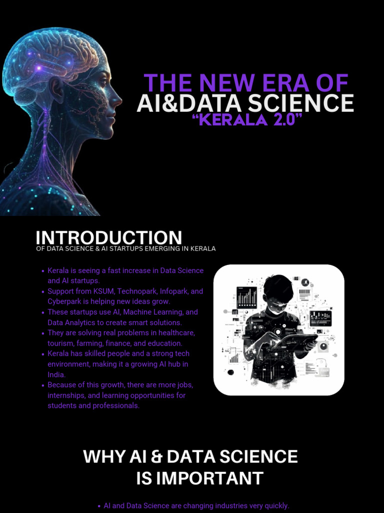 The New Era of Ai&data Science Kerala 2.0 | PDF | Artificial ...