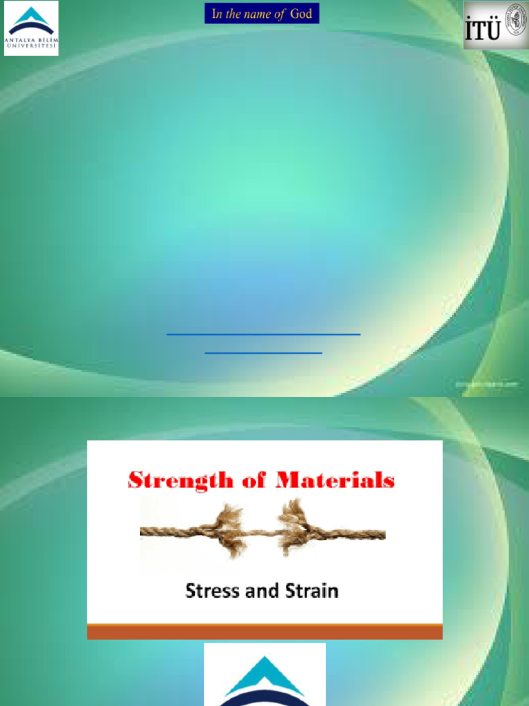 L-10 Statics and Strength of Materials ARC 2403 (ARC 243) | PDF