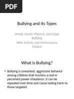 Grade 4 Bullying Awareness Lesson Plan | PDF | Bullying | Cyberbullying