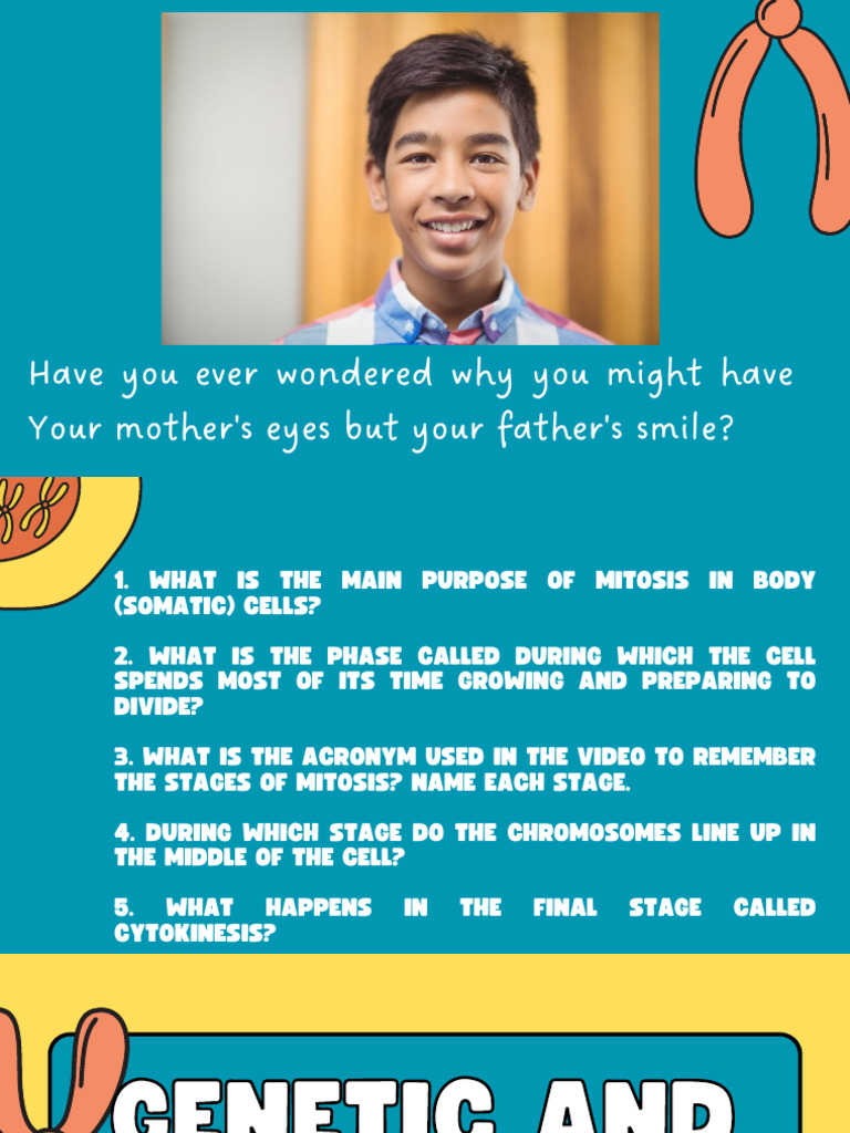 G7 Q3 Lesson 1 Genetic Inheritance | PDF | Meiosis | Chromosome