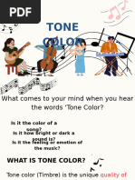 Understanding Tone Colour in Music | PDF | String Instruments ...