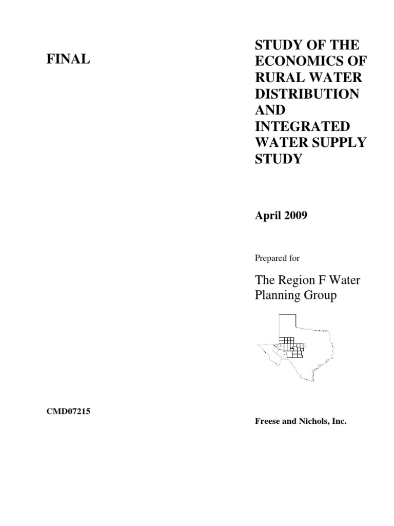 Water Reports | PDF | Groundwater | Water Supply