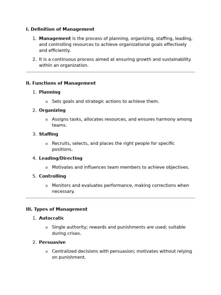 Oam Study Sheet | PDF | Psychology | Business Economics