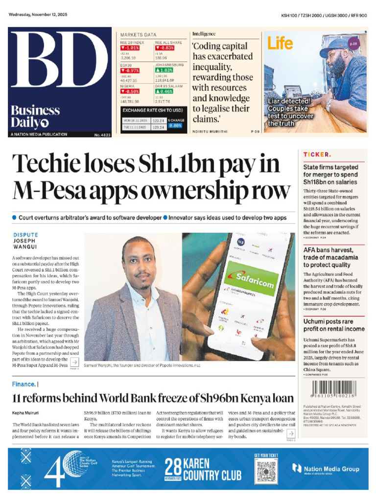 Business Daily 2025-11-12 | PDF
