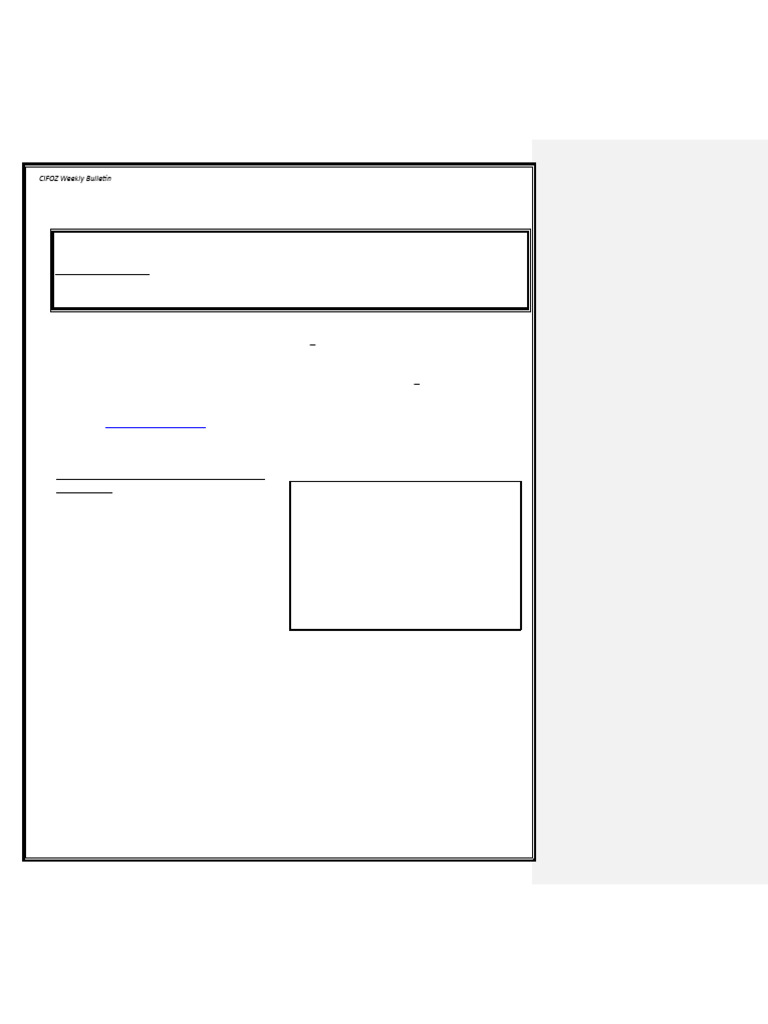 Monday 03 November 2025 Weekly Bulletin (1) | PDF | Subcontractor | Procurement