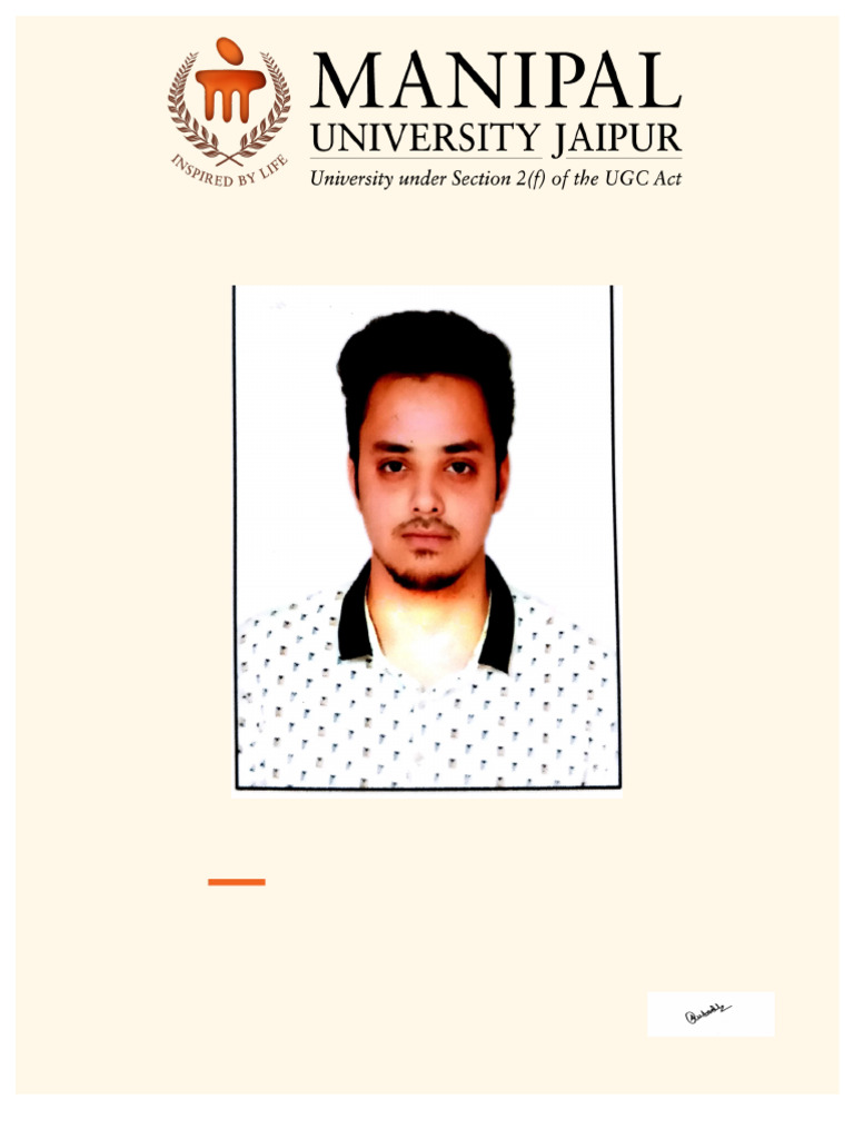 Manipal ID Card | PDF